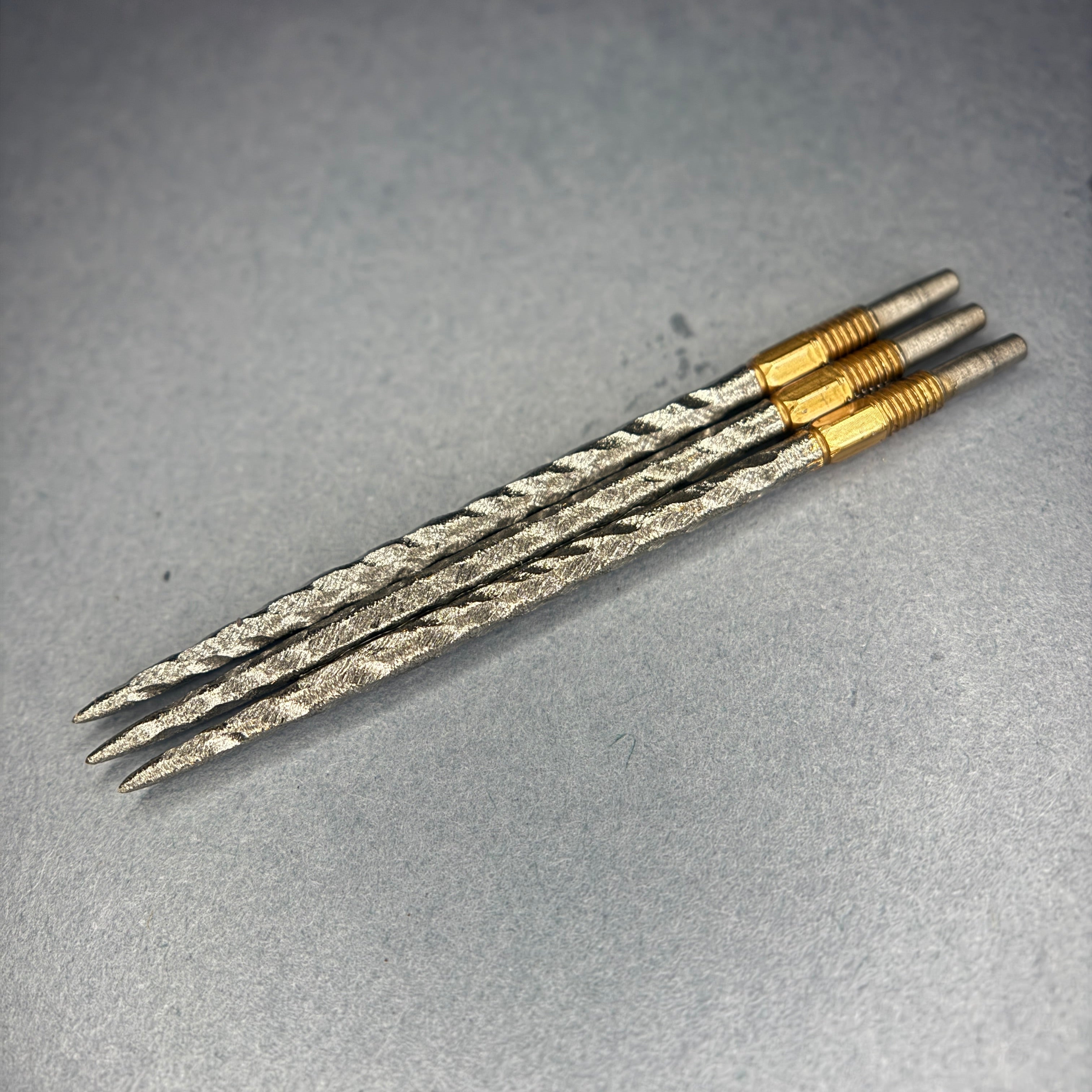Screw in straight 42mm custom grippy replacement dart points (MODIFIED ...